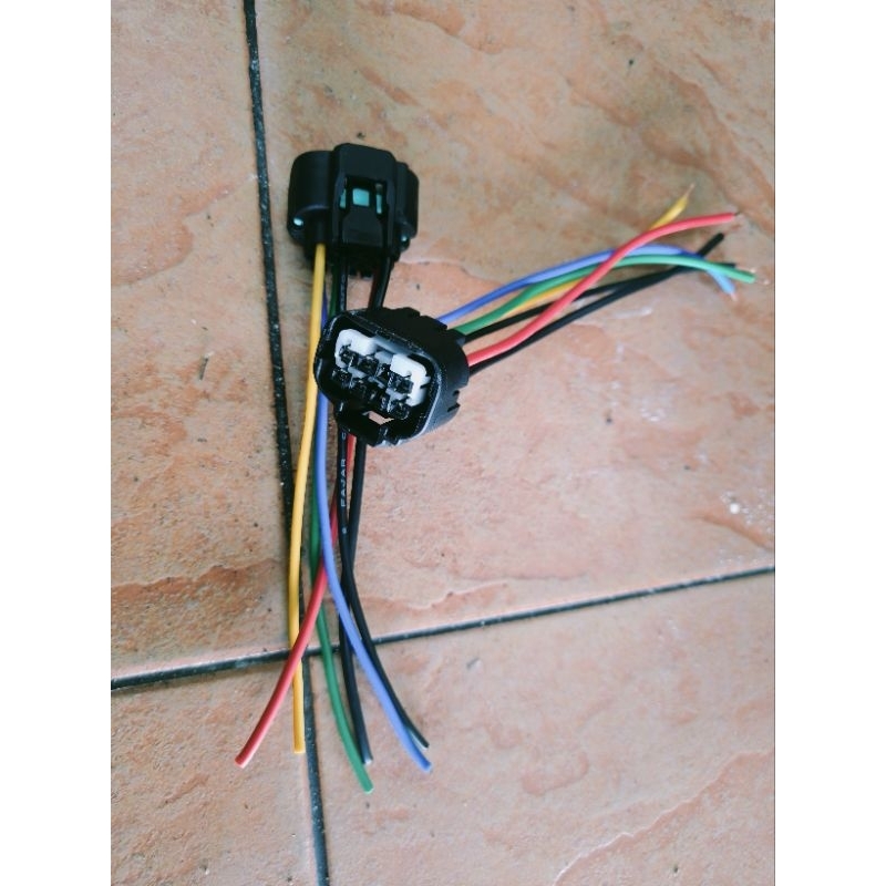 Perodua Bezza Myvi Axia 2022-2024 headlamp socket with wire diagram ...