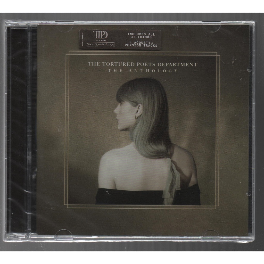 Taylor Swift TTPD - The Tortured Poets Department : The Anthology ( 2 CD ) 2024 EU Press ...