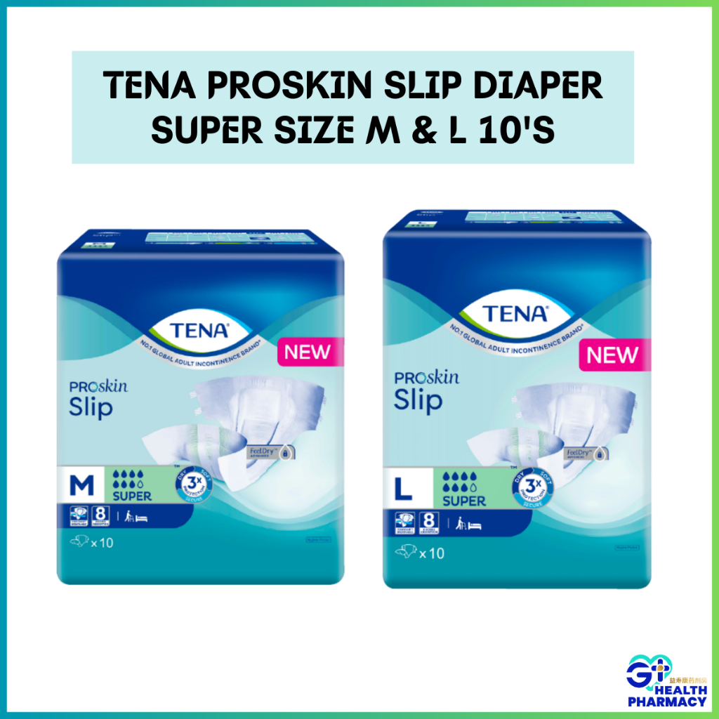 TENA PROskin Slip Super M/L (10'S) | Shopee Malaysia