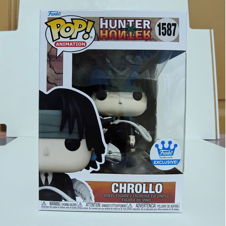 Funko Pop! Animation HunterxHunter - Chrollo 1587 Funko Shop Exclusive ...