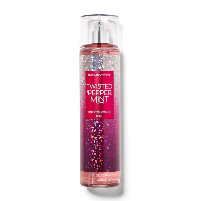 Twisted Pepper Mint Fine Fragrance Bbw Mist 236 ML | Shopee Malaysia