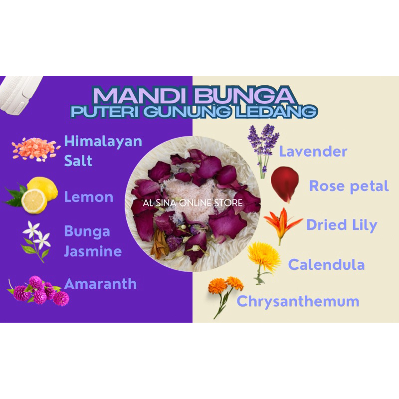 PROMOTION - Mandian Bunga Puteri Gunung Ledang/MANDI BUNGA/DOORGIFT ...