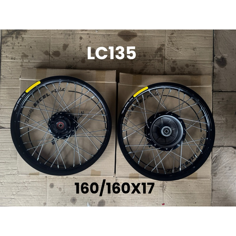 LC135 TAKASAGO EXCEL ASIA COMPLATE SET RIM ALLOY | Shopee Malaysia