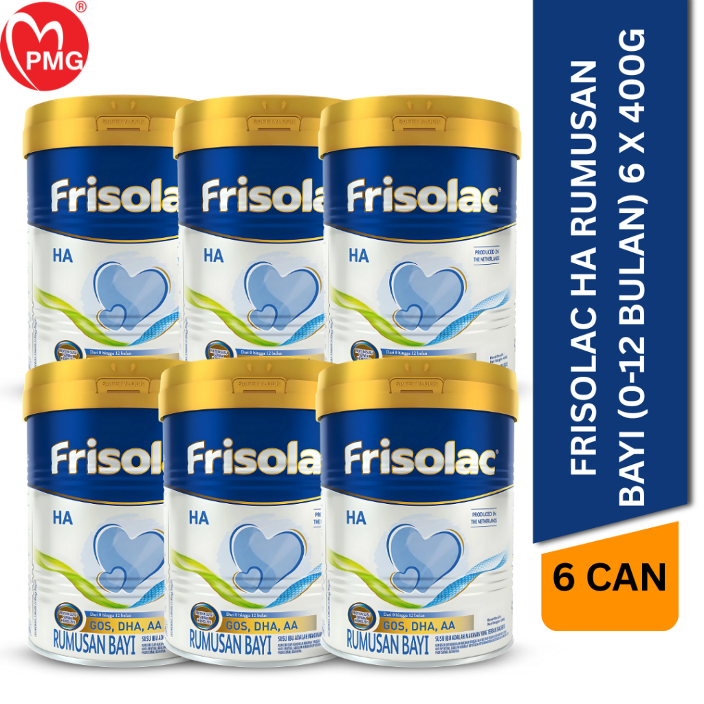 [PMG PHARMACY] Frisolac HA Rumusan Bayi 0-12 Bulan 400g (6 CAN ...