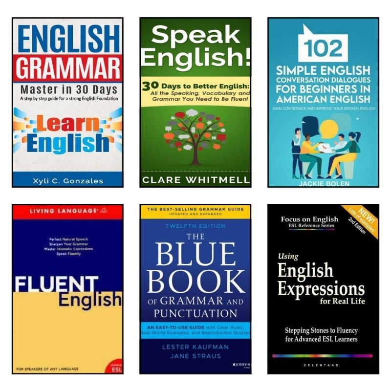 101 - 30 Days Easy Fluent English Grammar, Expression & Conversation Books for Students | Shopee ...