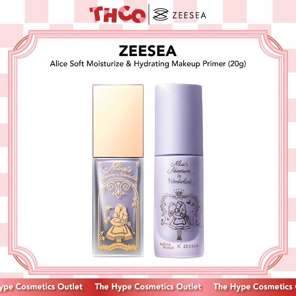 ZEESEA Alice Soft Moisturize & Hydrating Makeup Primer (20g) 滋色轻润轻羽修颜隔离霜 素颜霜妆前乳 | Shopee Malaysia