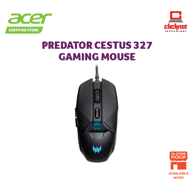 PREDATOR CESTUS 327 GAMING MOUSE | Shopee Malaysia