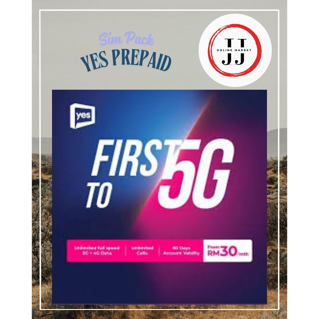 YES 5G Prepaid Unlimited Call&Data | Shopee Malaysia