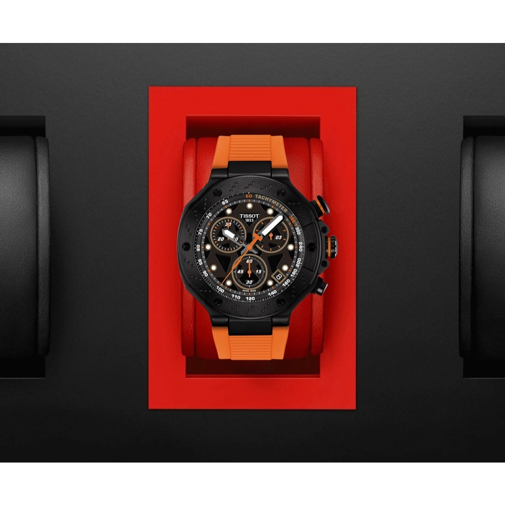 TISSOT T141.417.37.051.02 T1414173705102 Men’s Analog Watch T- R A C E ...