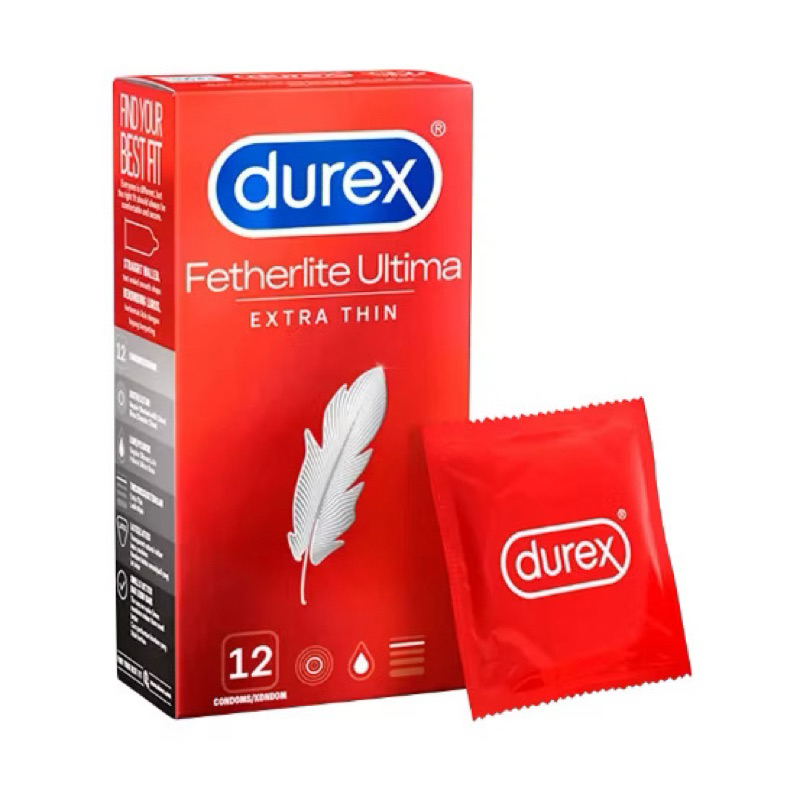 Durex Fetherlite Ultima Condoms 12's [For man] Ultra Thin | Shopee Malaysia