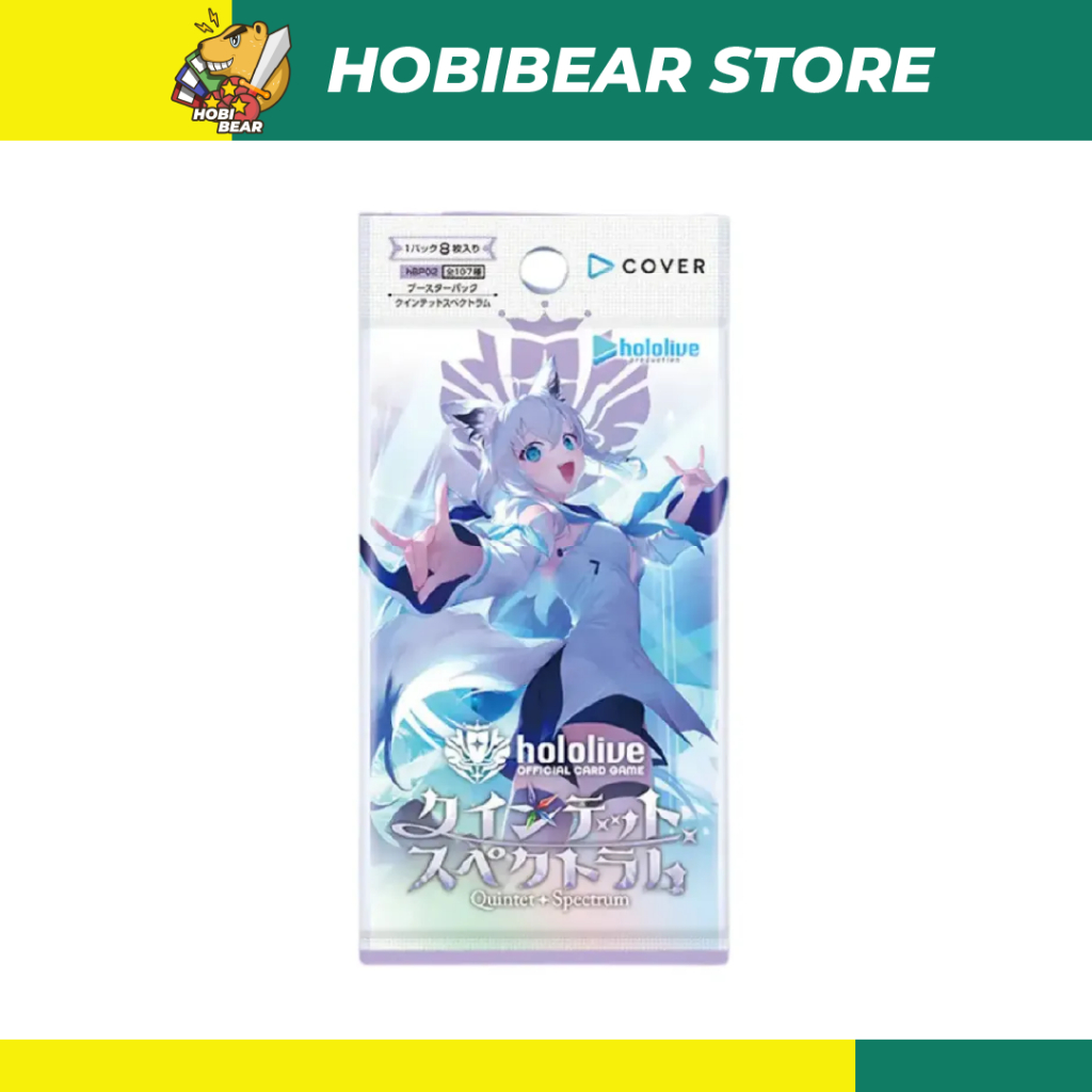 Hololive TCG: hBP02 Official Card Game "Quintet Spectrum" Booster Pack Japan Version | Shopee ...
