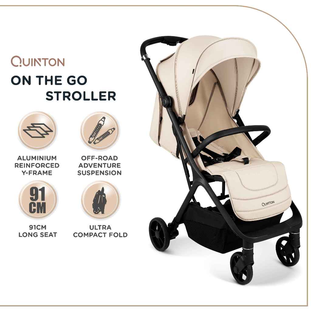 Quinton On The Go Stroller– Kereta Sorong Bayi Premium dan Kompak ...