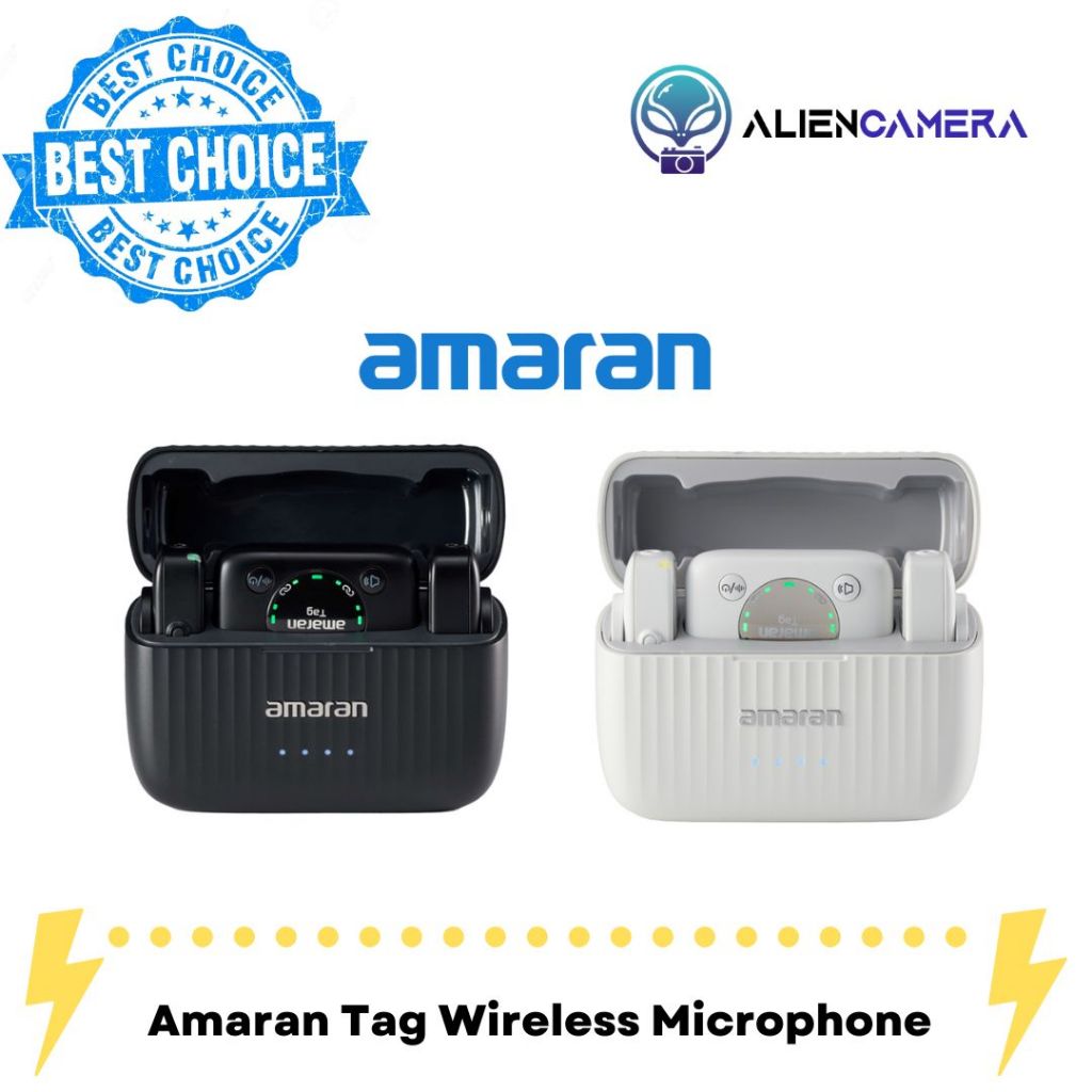 Amaran Tag plug-and-play, USB-C wireless microphone compatibility to ...