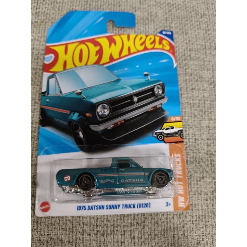 Hot wheels Collection [Original 💯] 1975 DATSON SUNNY TRUCK(B120) | Shopee Malaysia