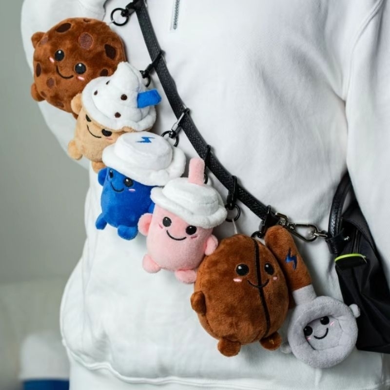 ZUS Buddy SERIES 001 Mini Plushie Keychain NEW ITEM + PLASTIC NOT OPEN ...