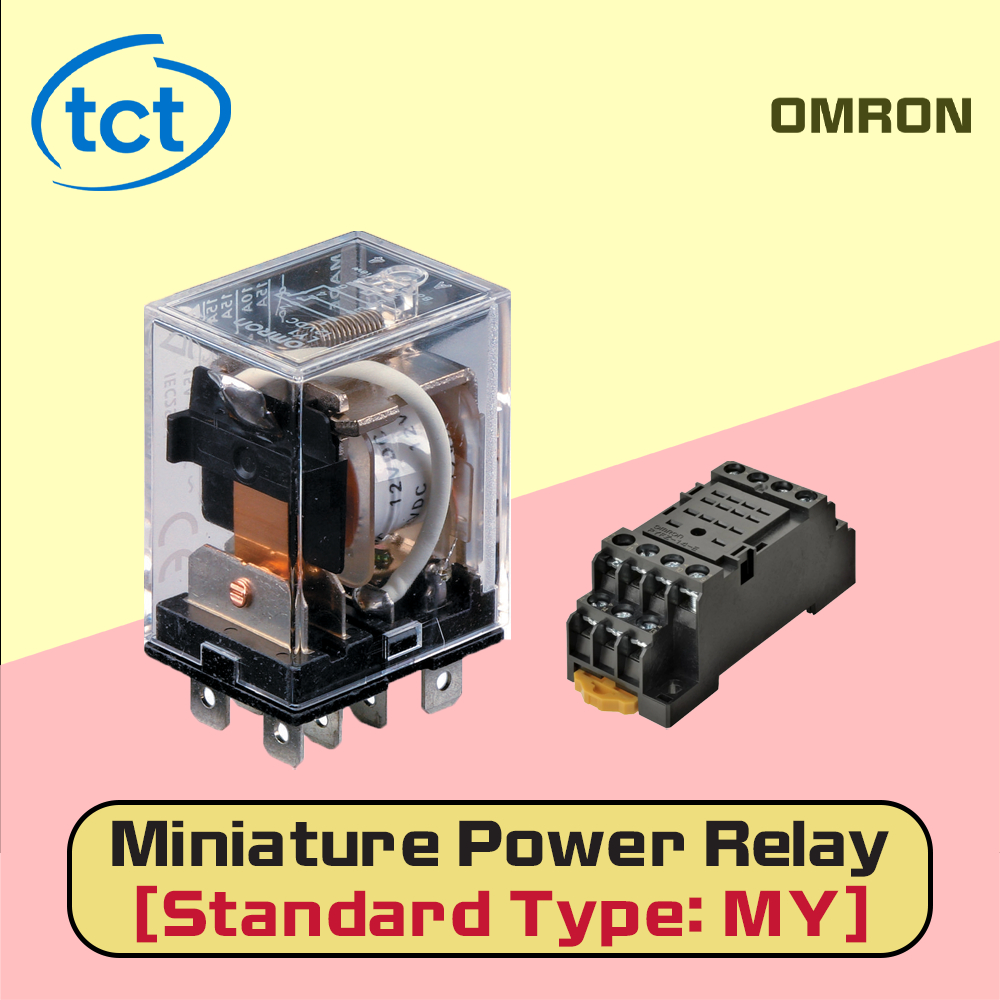 [Trusted Relay Reseller] Omron Miniature Power Relay MY MY2N-J MY3N-J MY4N-J MY2N-GS MY4N-GS ...