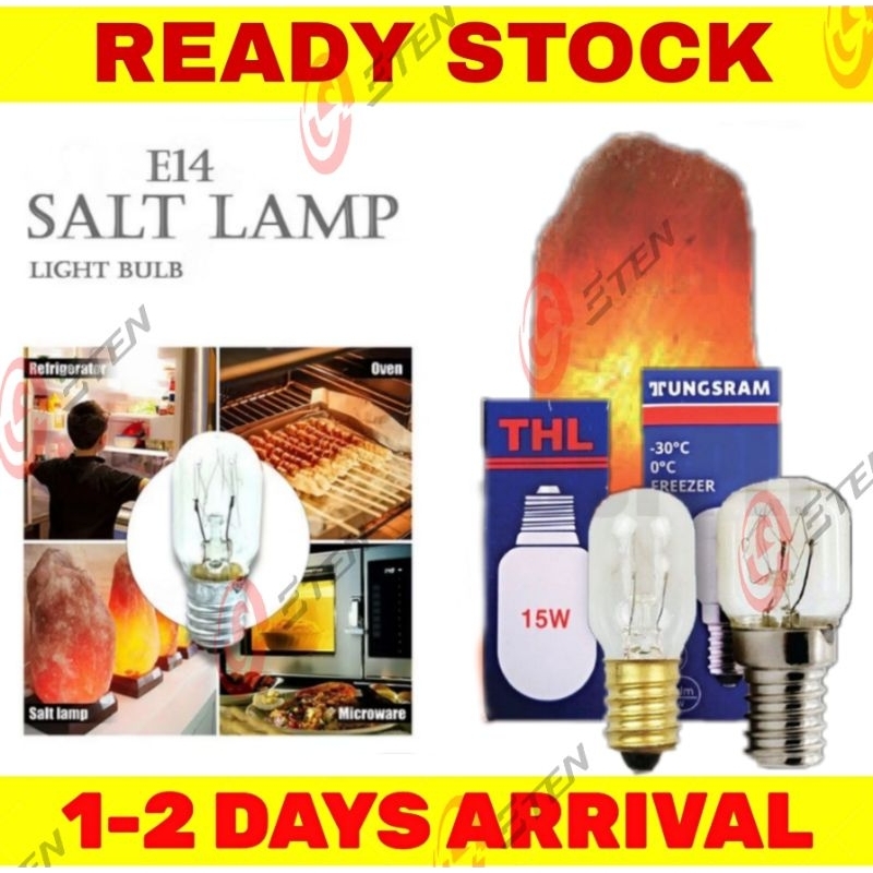 TUNGSRAM / THL E14 Bulb Salt Lamp Bulb E14 Mentol Lampu Garam Light ...