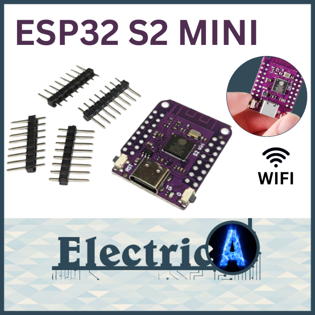 ESP32 S2 Mini V1.0.0 Wi-Fi 4MB PSRAM 4MB FLASH Development Board Microcontroller | Shopee Malaysia