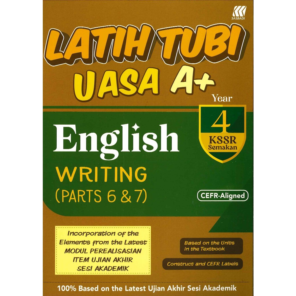 LATIH TUBI UASA A+ YEAR 4 - ENGLISH (WRITING PARTS 6&7) | Shopee Malaysia