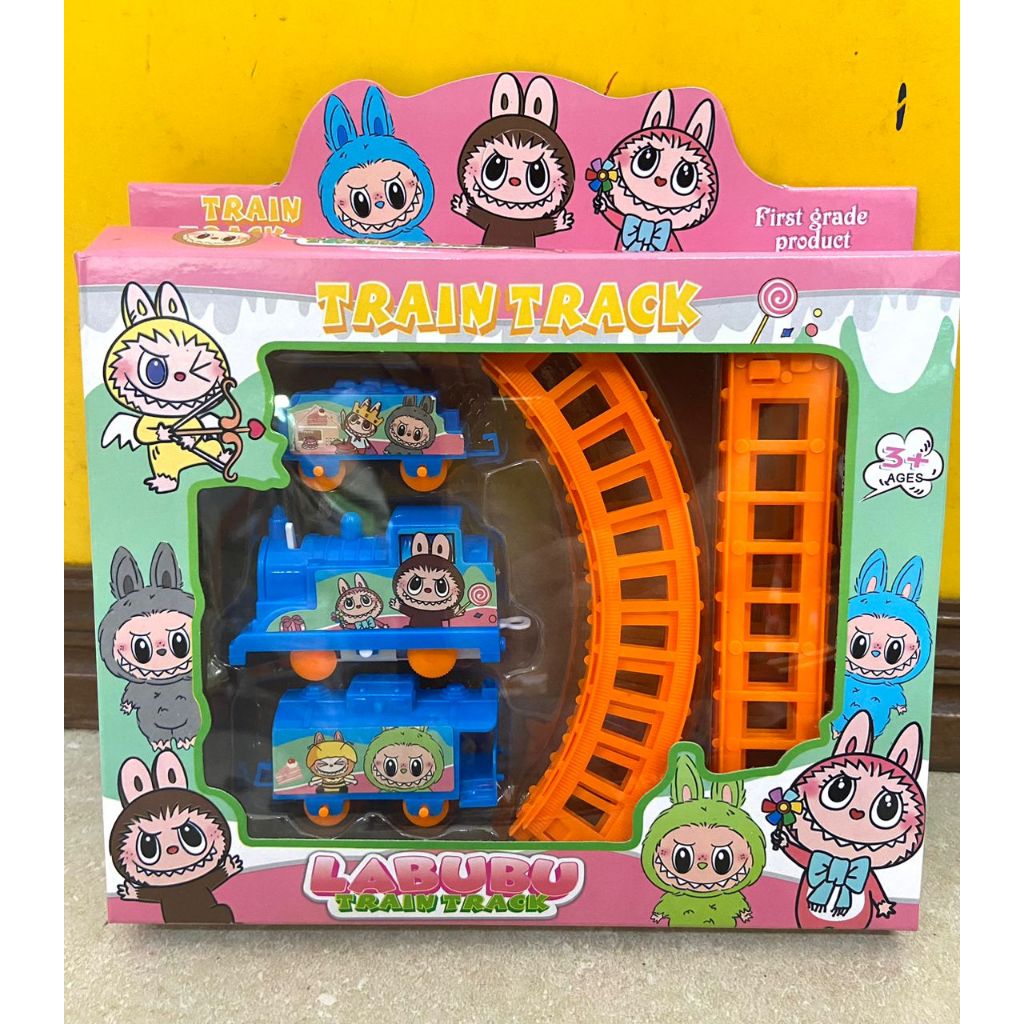 Labubu Train Spiderman Avenger Train Toy Gift Toy | Shopee Malaysia