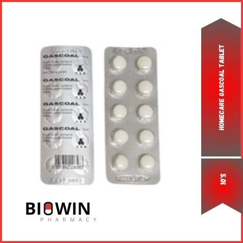 Homecare Gascoal Tablet 10s | Relief of gas, Angin Dalam Perut | Shopee ...