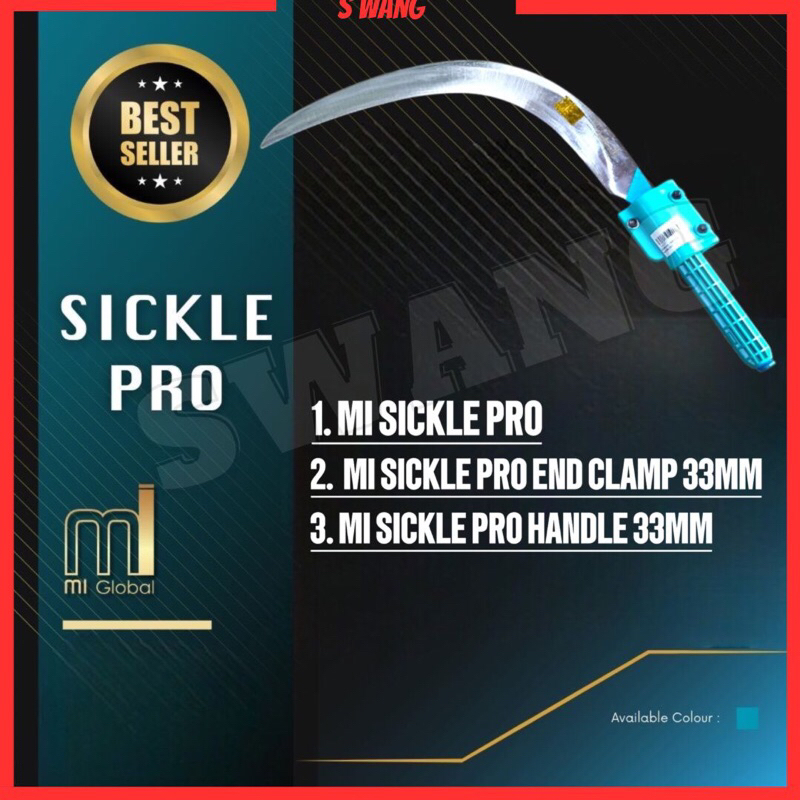 MI SICKLE PRO,END CLAMP 33mm,PRO HANDLE 33mm | Shopee Malaysia