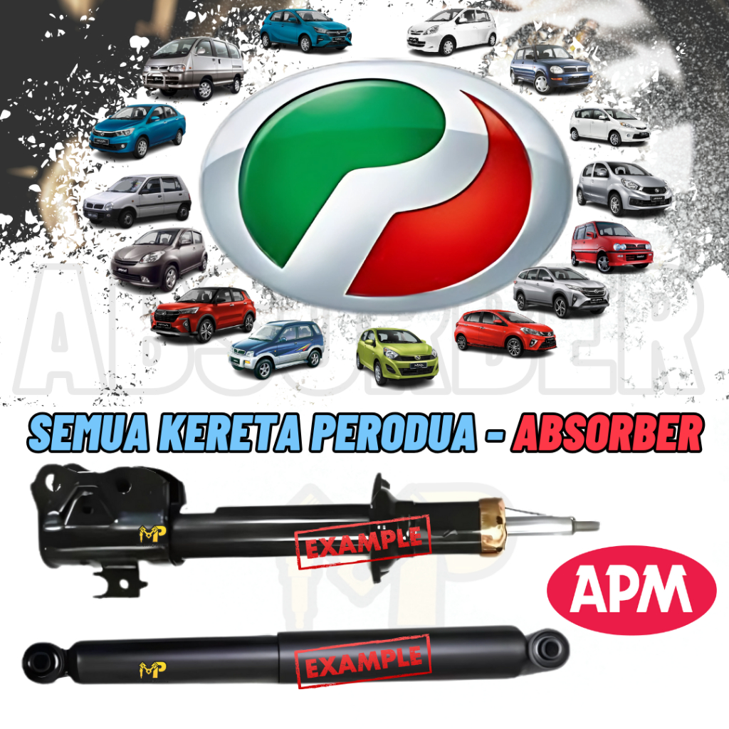 APM PERODUA ABSORBER MYVI VIVA AXIA IRIZ KEMBARA BEZZA KELISA KENARI ...