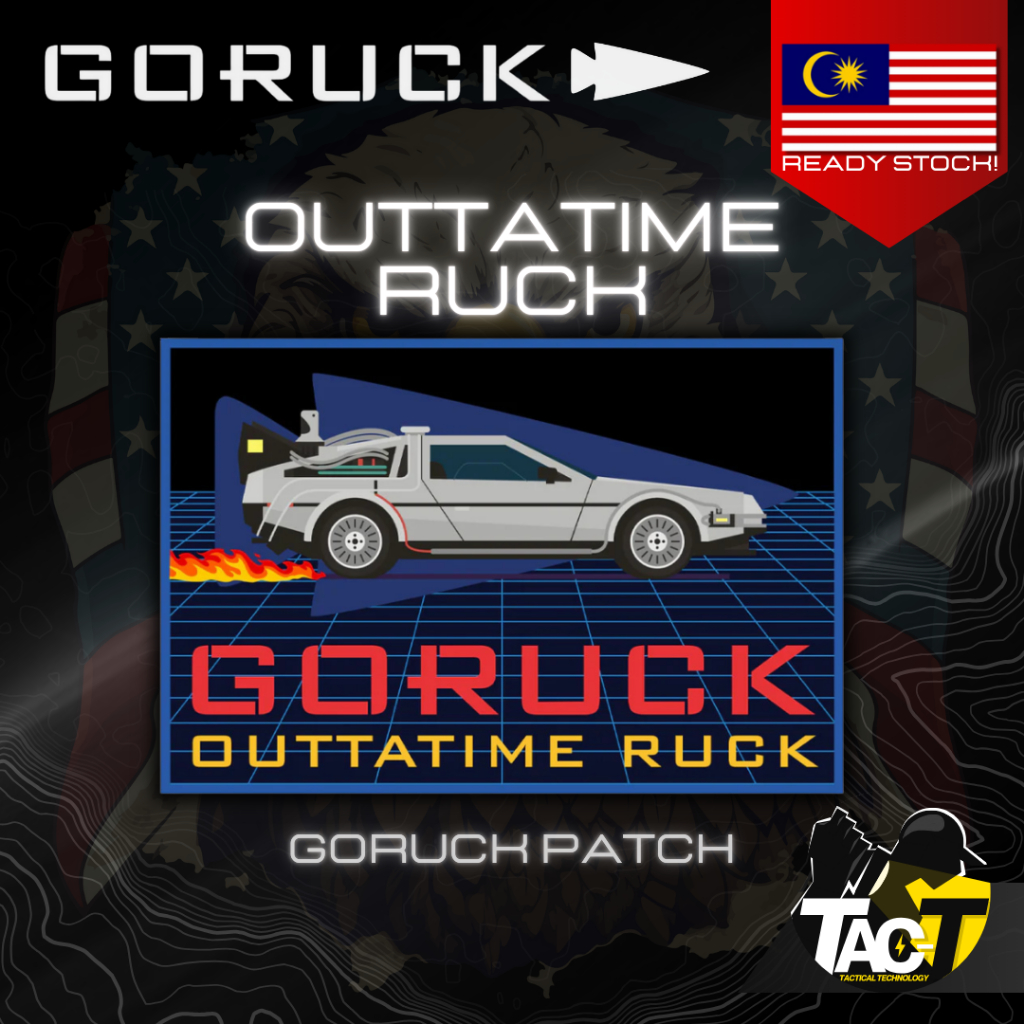 GORUCK Patch - Outtatime Ruck - Original | Shopee Malaysia