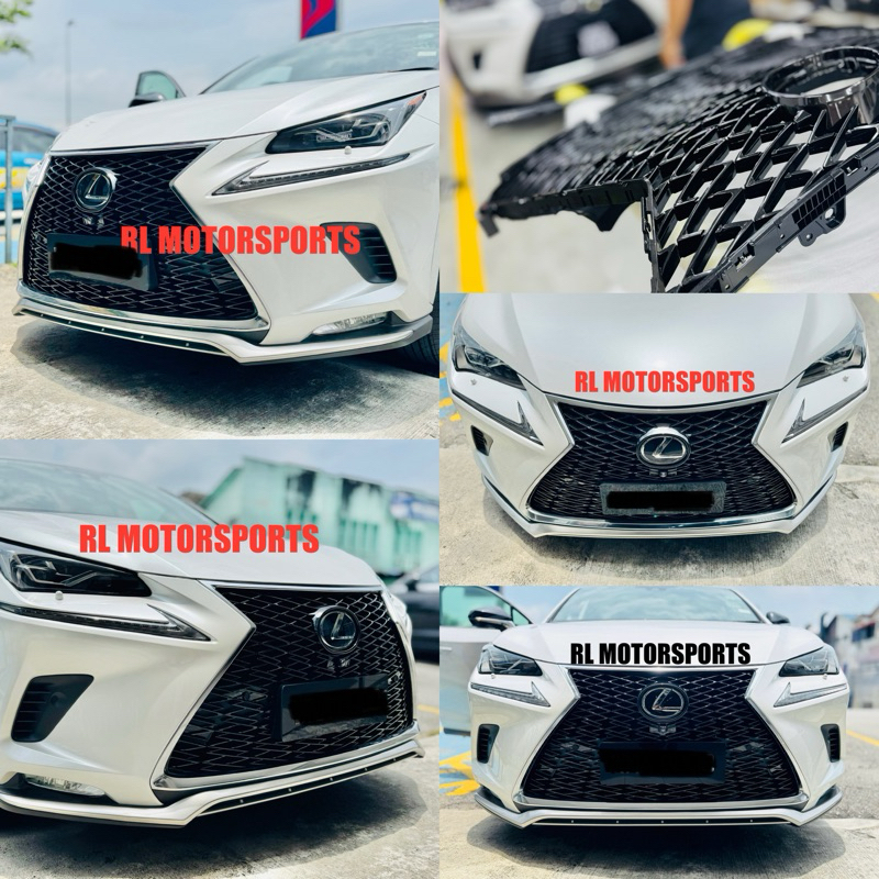 Lexus nx200t nx300h nx300 2016 - 2021 f sport fsport front grill grille ...
