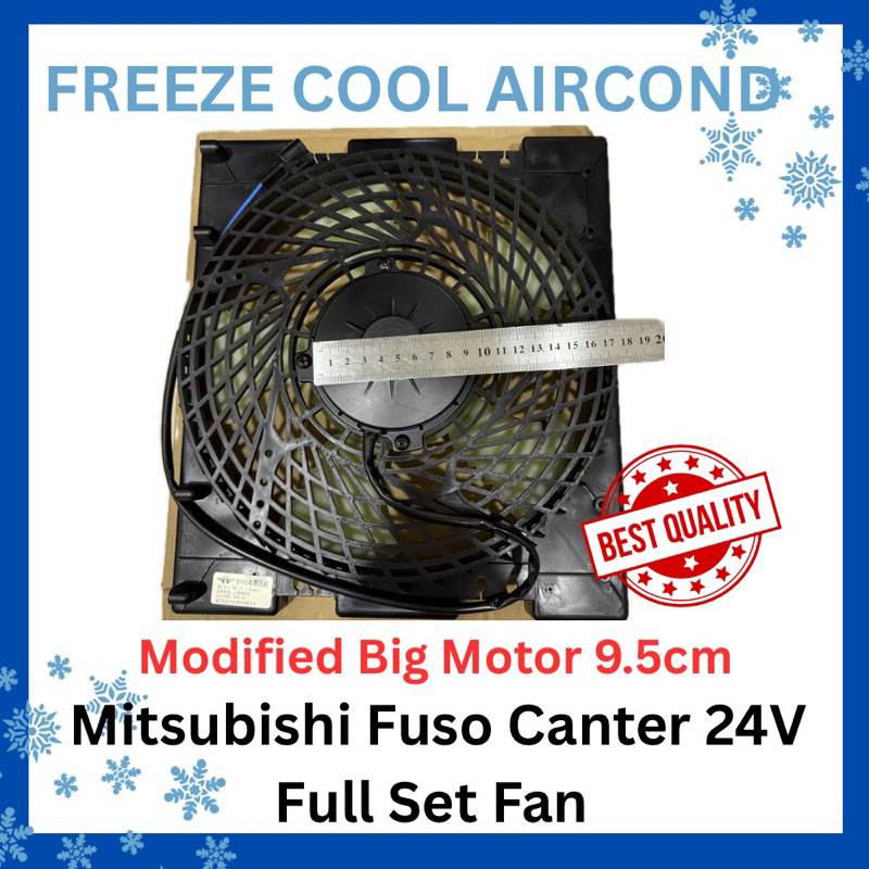 Modified Big Motor • Mitsubishi Fuso Canter • 24V • Fan Set • Fan ...