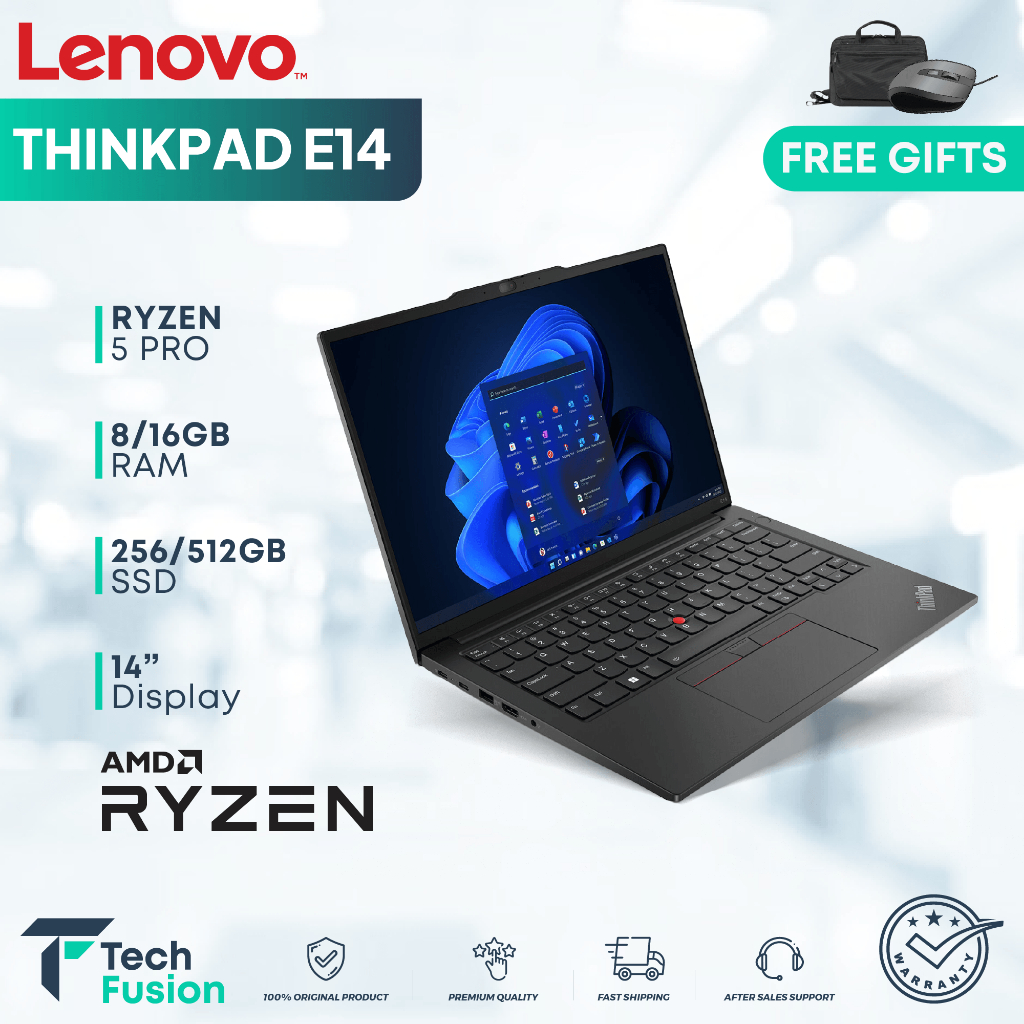 Lenovo Laptops Powered By AMD Ryzen | ThinkPad E14 L14 T14 T495 X395 ...