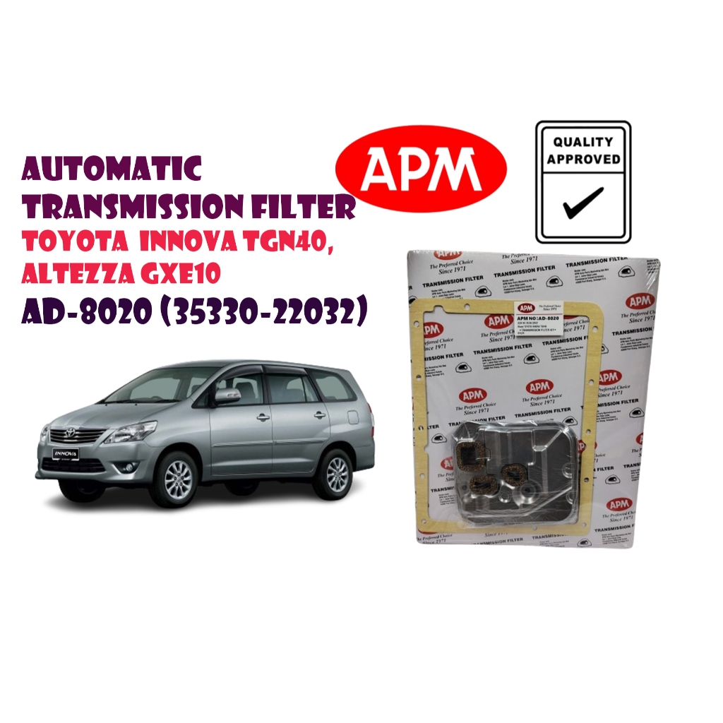 TOYOTA INNOVA TGN40, ALTEZZA GXE10 APM Auto Transmission ATF Filter AD ...