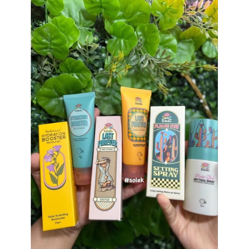 SOBELLA MEKAUP PRIMER || SETTING SPRAY | Shopee Malaysia