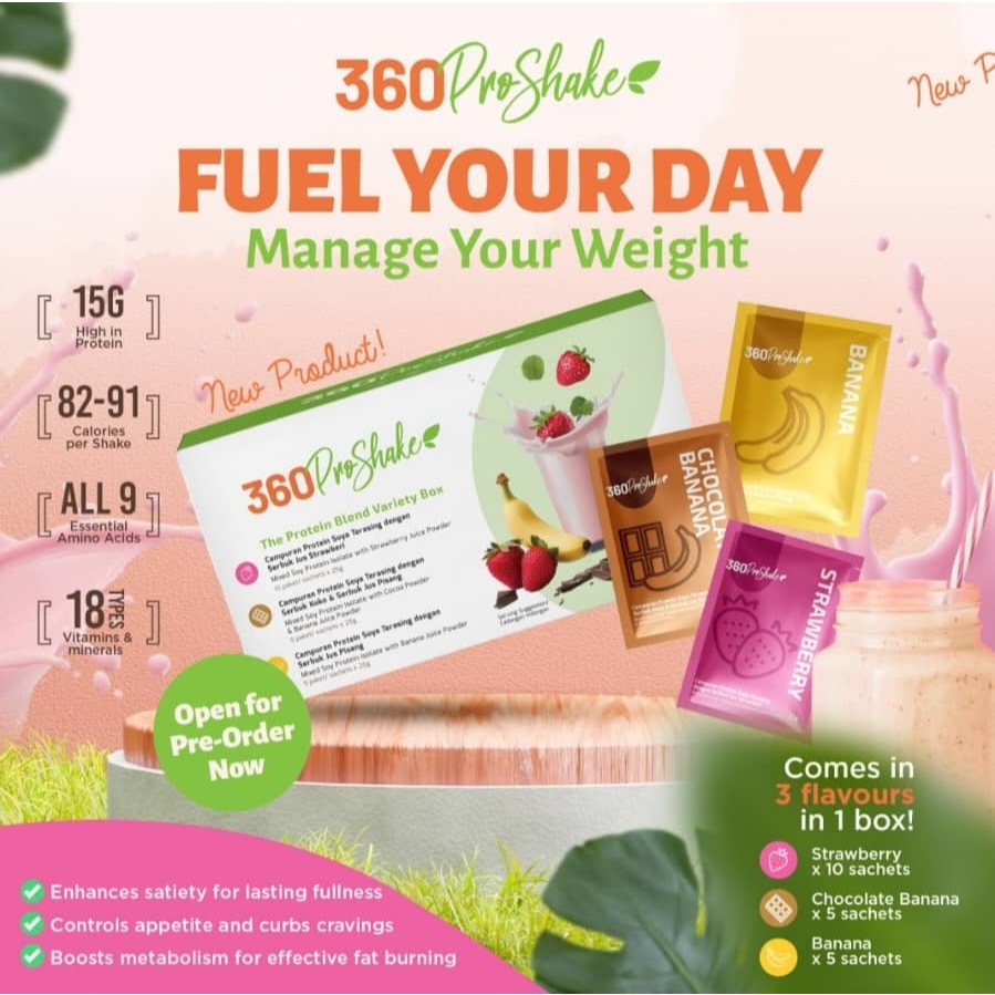 360 ProShake Protein Drink | Shopee Malaysia