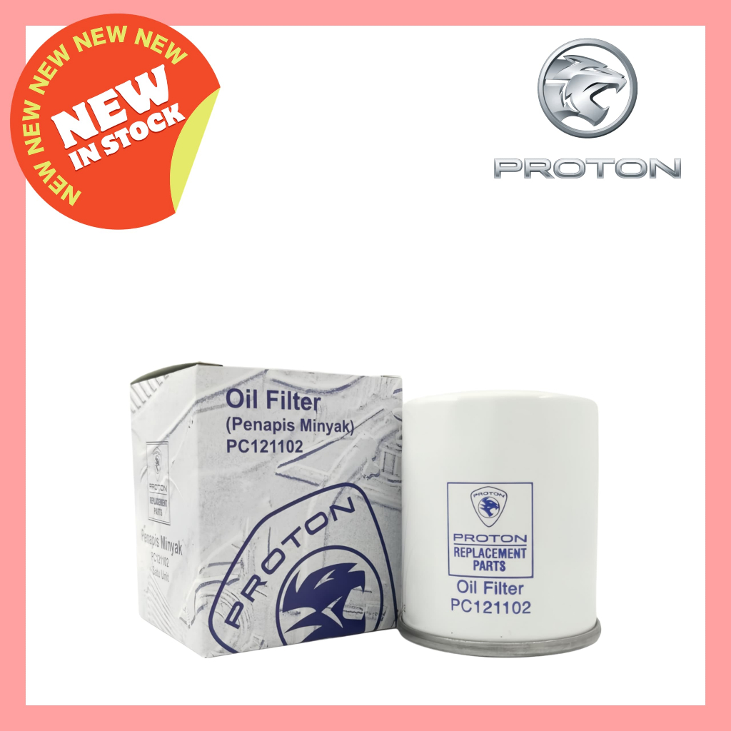PC121102 Proton Oil Filter for Saga FL, FLX, BLM, Perdana, Iswara, Wira ...