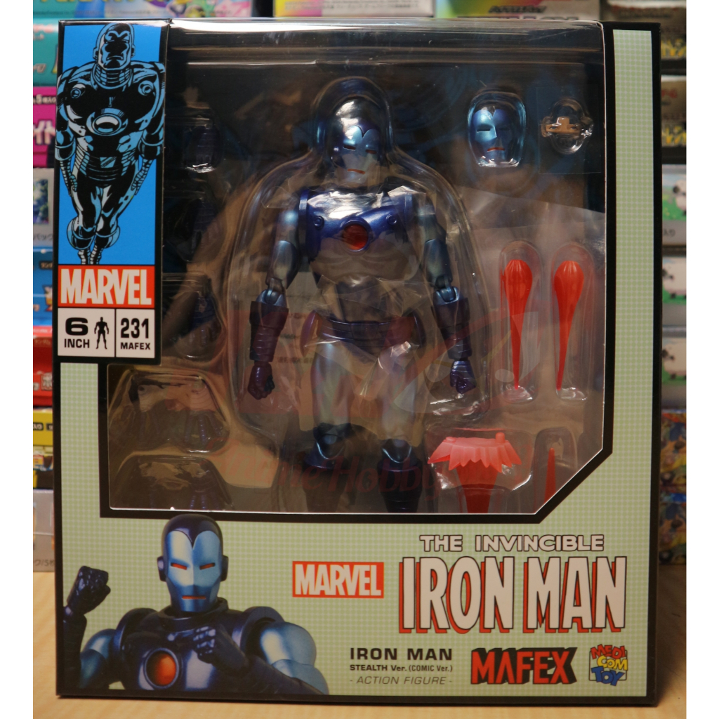 MAFEX "Iron Man" Iron Man (Stealth Ver.) | Shopee Malaysia