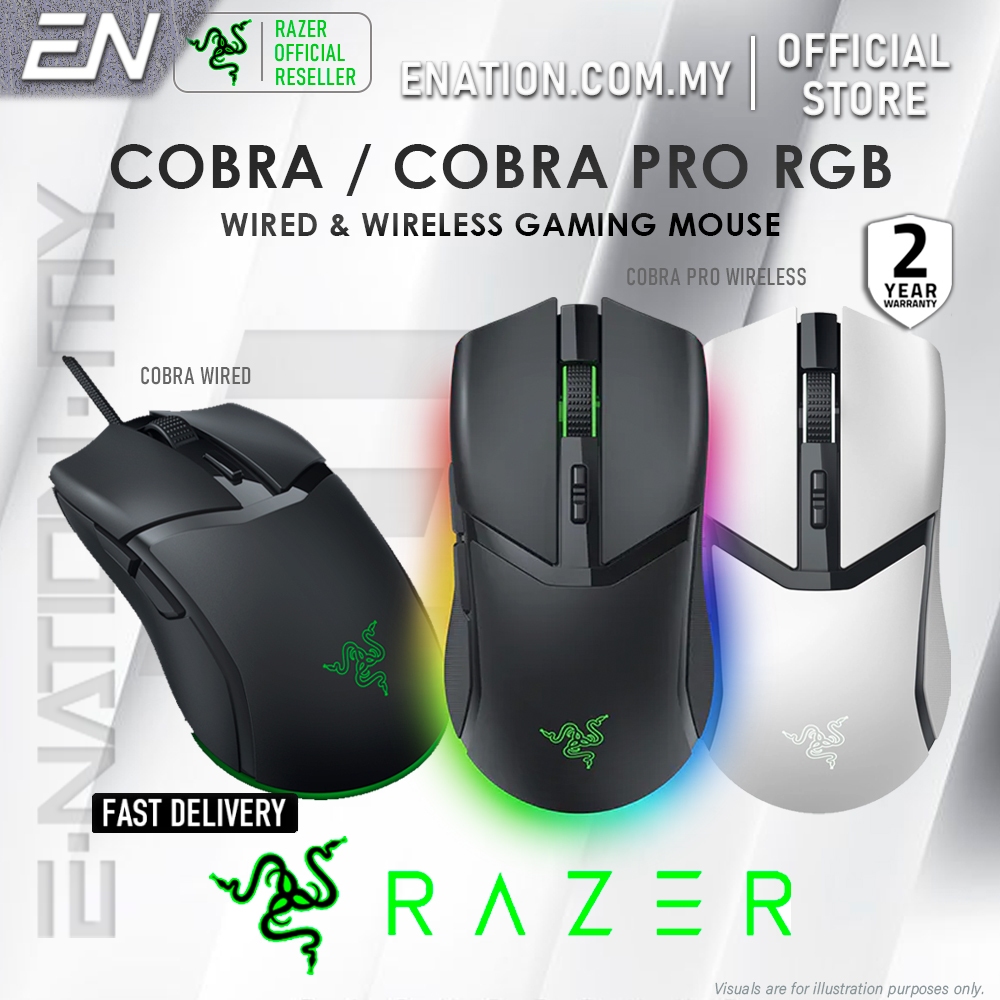 Razer Cobra 58G Lightweight Wired | Razer Cobra Hyperspeed | Razer ...