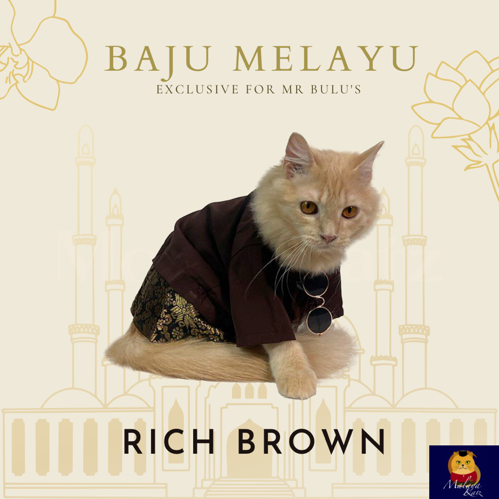 [Ready Stock Raya 2025] Baju Raya Baju Melayu Kucing Teluk Belanga ...