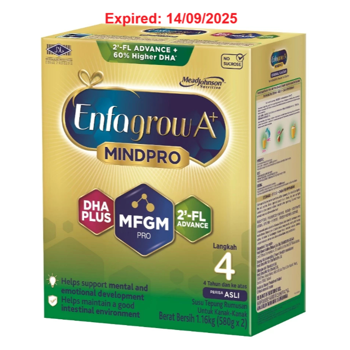 Enfagrow A+ MINDPRO Step 4 ⚠️ASLI -1.16kg ⚠️with 🎁 Mystery gift 🎁 ...