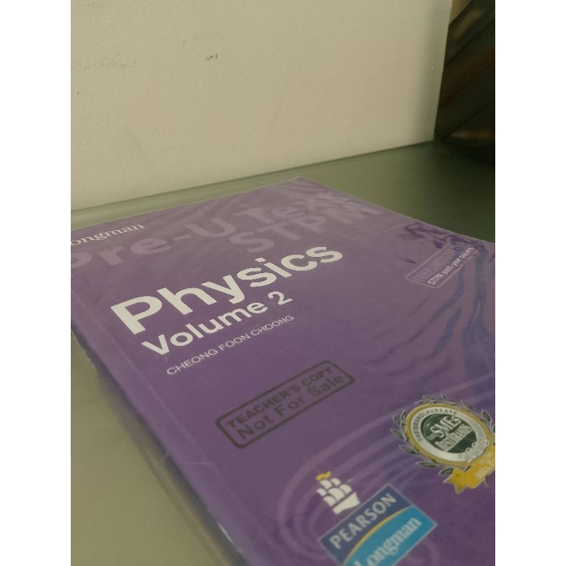 Physics stpm reference book longman vol 2 | Shopee Malaysia