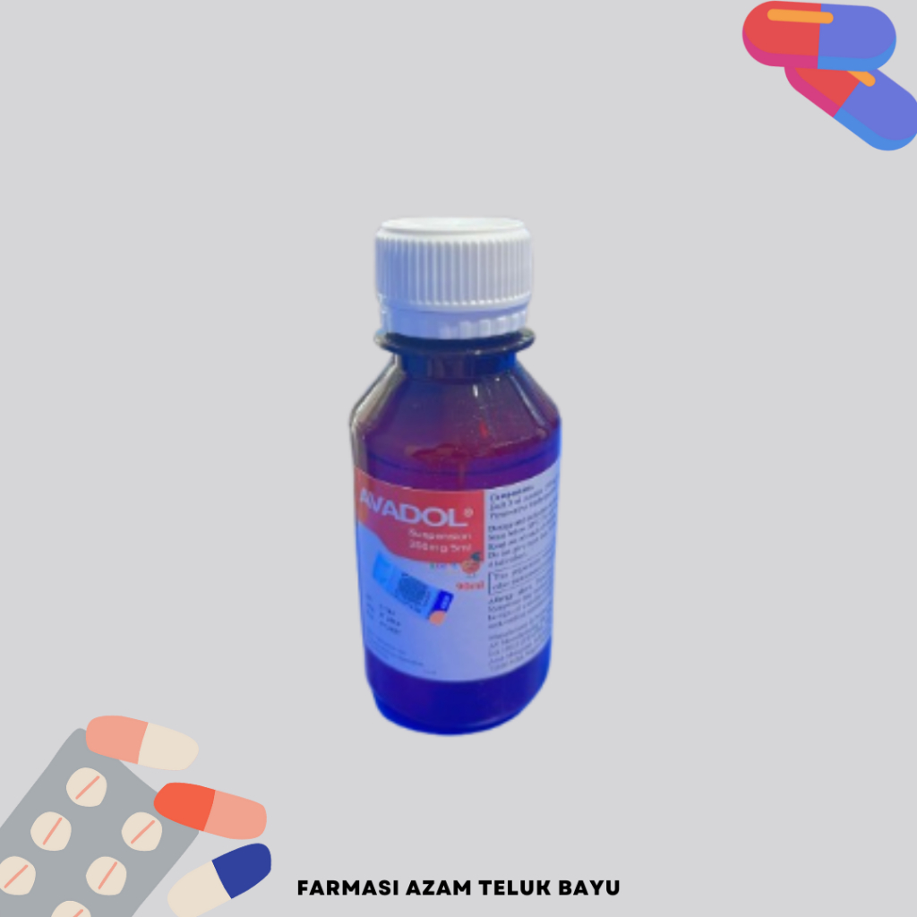 AVADOL SUSPENSION 250MG/5ML 90ML | Shopee Malaysia