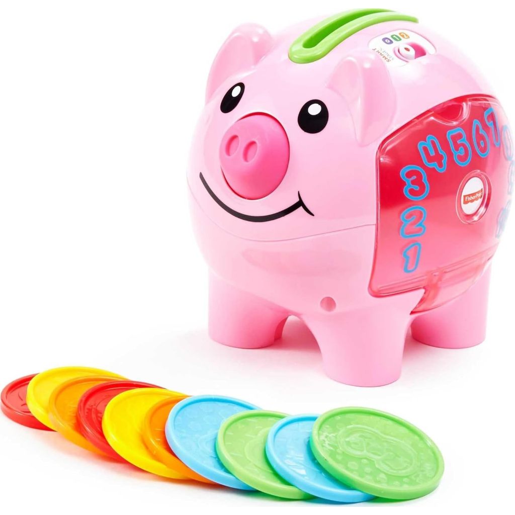 Fisher-Price Laugh & Learn Smart Stages Piggy Bank Pink | Shopee Malaysia