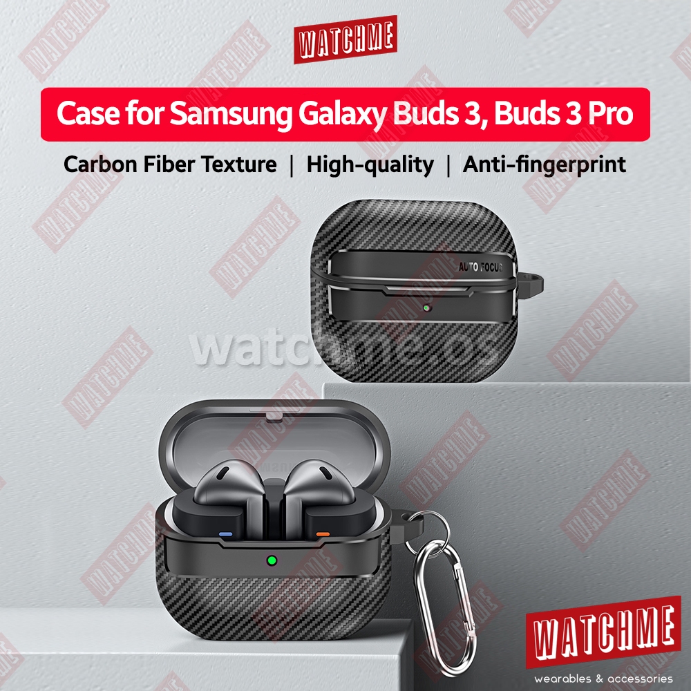 Samsung Galaxy Buds 3 / 3 Pro Armor Case, High Quality Carbon Fiber ...