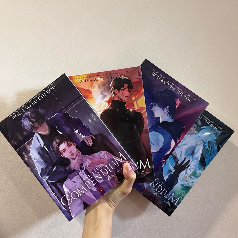 【ENG】 KL READY STOCK Case File Compendium VOL 1-4 - Bing An Ben by Rou Bao Bu Chi Rou (Novel ...
