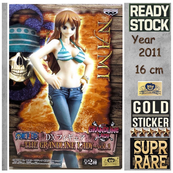 【100% ORI 🇯🇵】【NAMI】ONE PIECE THE GRANDLINE LADY VOL.1 DXF BANPRESTO FIGURE 海贼王 娜美 818HOBBY ...