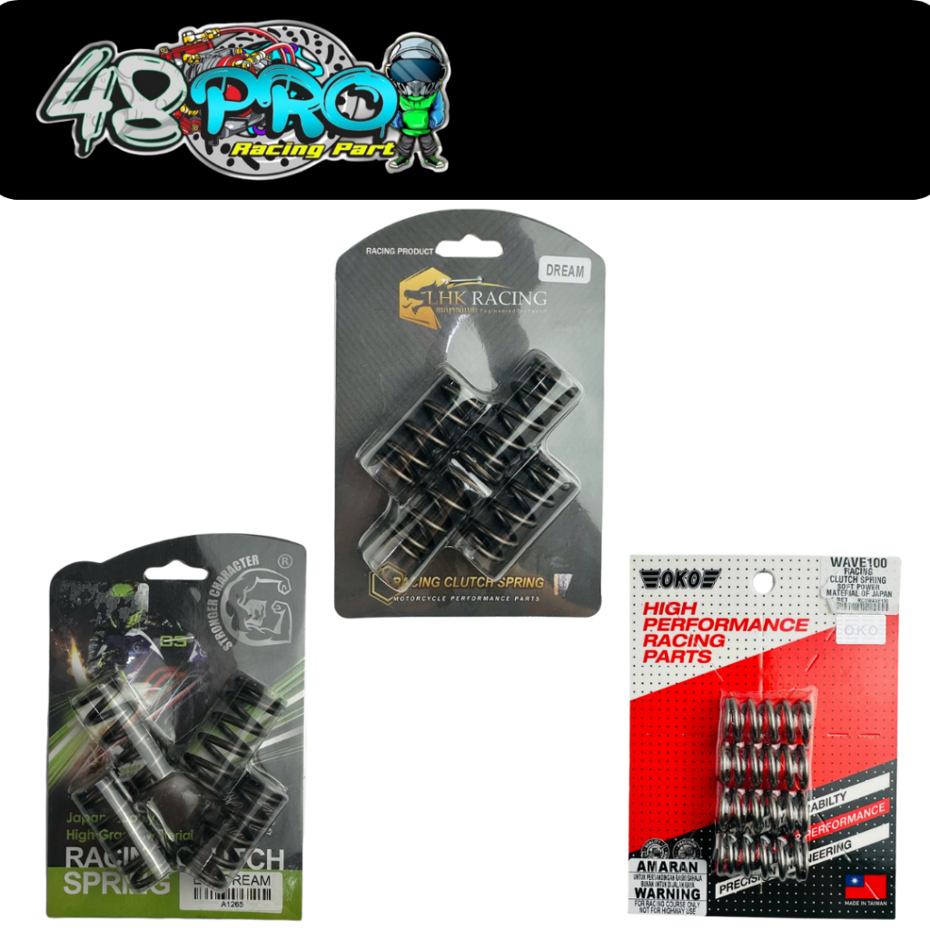 Clutch Spring Ex5 Dream W100 Ex5 Class 1 (4pcs) Spring Clutch Racing ...