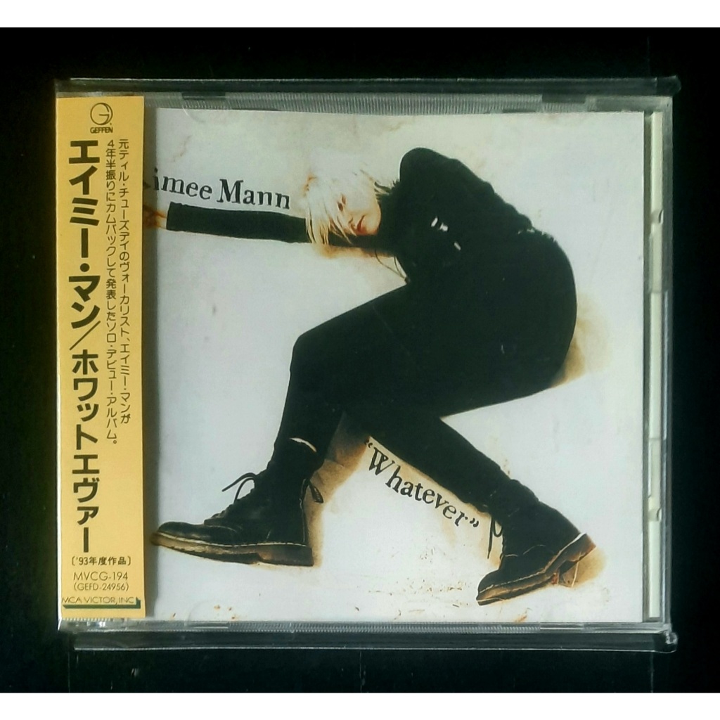 Aimee Mann – Whatever MVCG-194 (Japanese Used CD. 1993 Pressing) | Shopee Malaysia