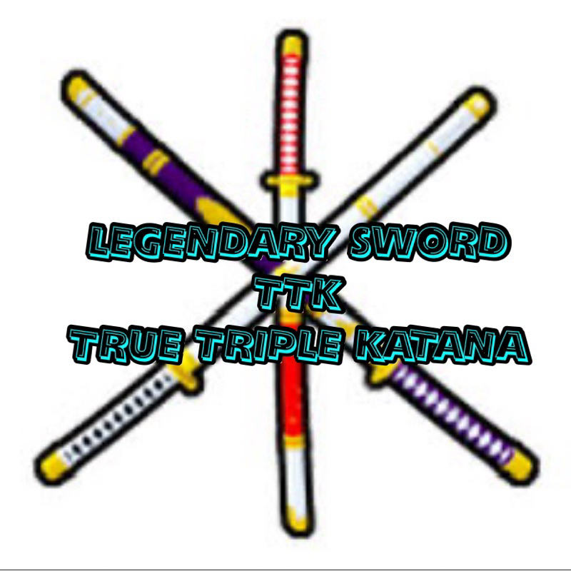 LEGENDARY SWORD TRIPLE TRUE KATANA TTK OROSHI SHIZU SAISHI | Shopee ...