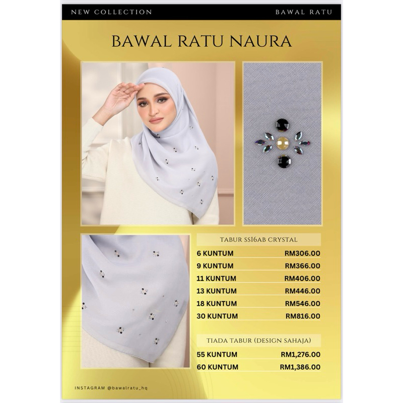 BAWAL RATU NAURA (TABUR) | Shopee Malaysia