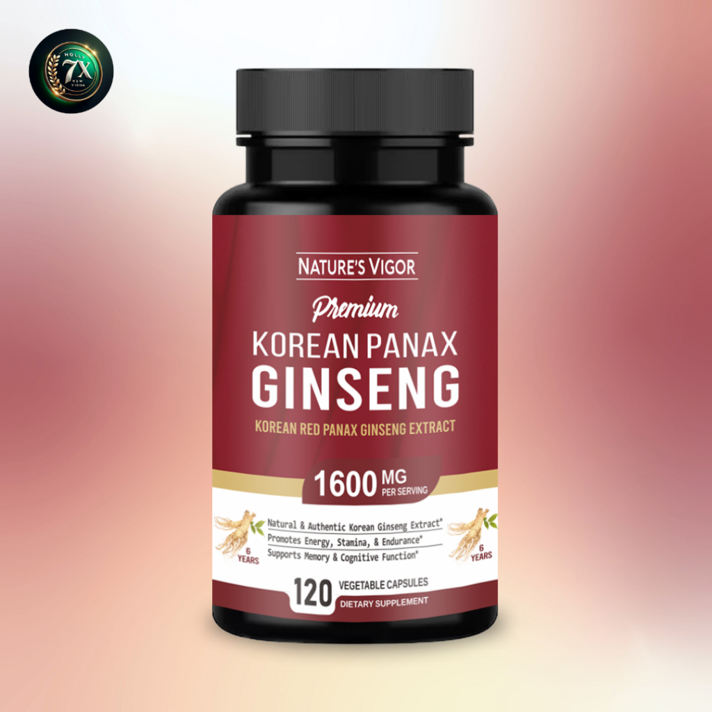 NATURE'S VIGOR Korean Ginseng Capsules | Shopee Malaysia